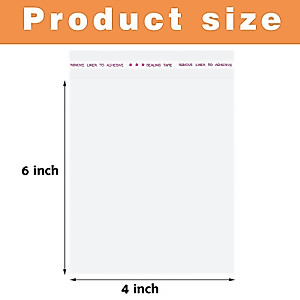 200PCS Clear Self Sealing Cellophane Bags,4x6 Inches Self Adhesive Resealable Cello Cookie Bags Individual Candy Treat Bags for Cookies Packaging Gift Giving