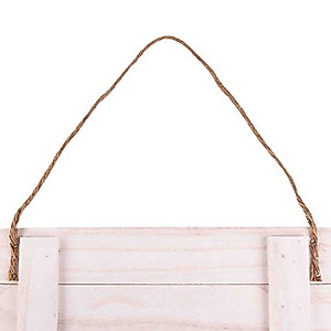 GSM Brands Farm Fresh Wood Plank Hanging Sign (13.75 x 6.9)