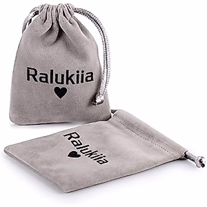 Ralukiia Ohana Means Family Necklace Stitch Necklaces Jewelry Gifts for Lilo and Stitch Fans