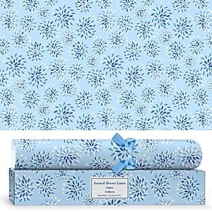 Drawer Liner, Scented Drawer Liner for Cabinet Drawers, Dresser Shelf, Linen Closet, Non Adhesive Scented Liners, Linen Scent 6 Sheets