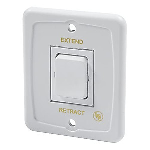 Solera-308472 White Interior Switch; 40 AMP with Plate
