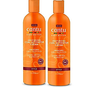 Cantu Shea Butter Moisturizing Curl Activator Cream (2 Pack of 12 Oz.)