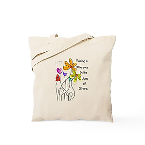 CafePress Caregiver Tote Bag Canvas Tote Shopping Bag