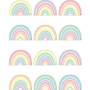 Teacher Created Resources Patel Pop Rainbows Mini Accents, Pack of 36