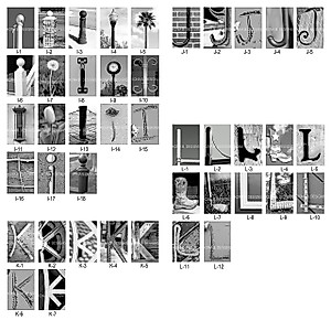 Personalized Teacher Gift - Teacher End of Year Gift - Custom Teacher Gift using Alphabet photography - UNFRAMED