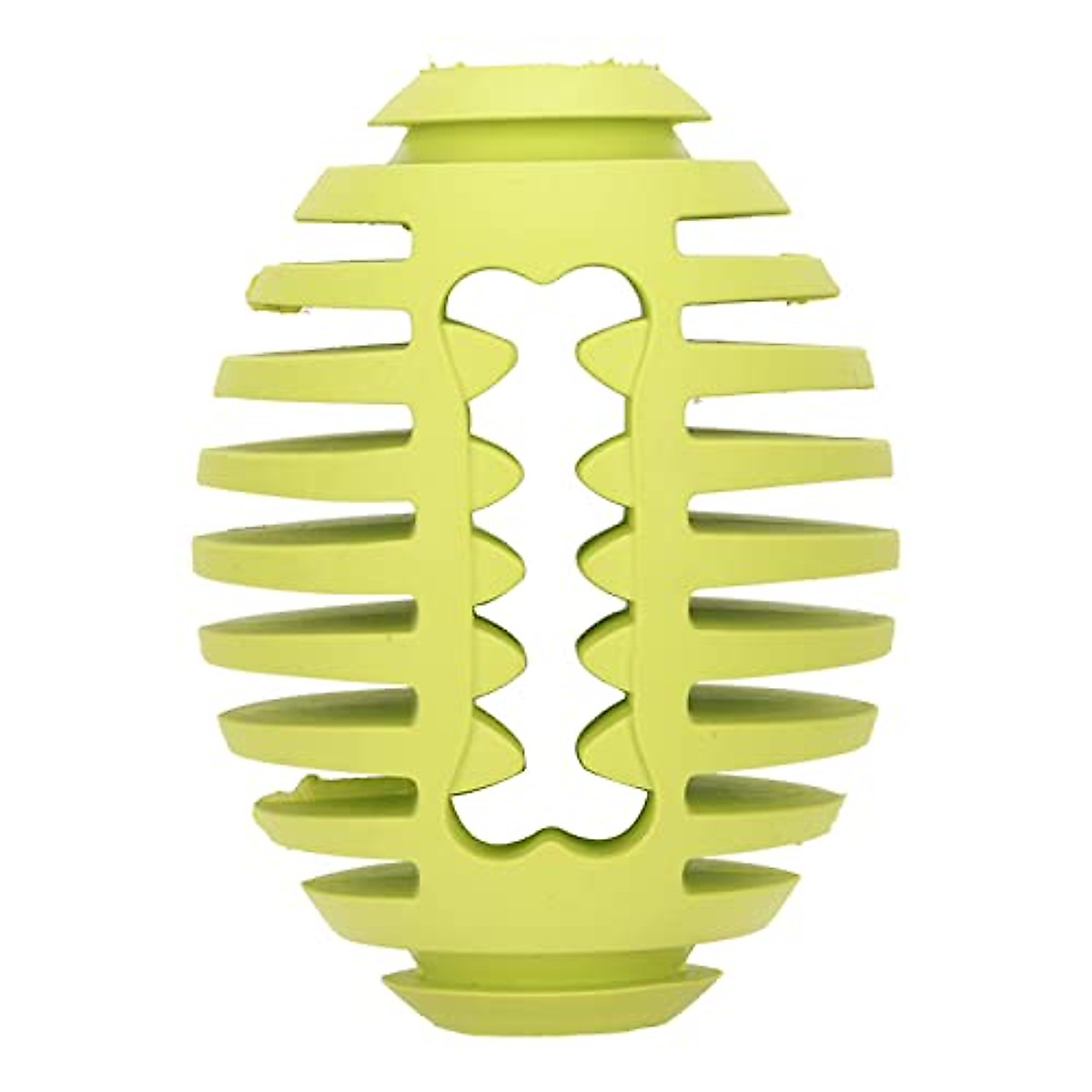 Rubber Football Dog Toy, Environmental Protection Rubber Chew Pet Rugby Toy, Aggressive Chew Durable Safe Molars Training Toy for Dog Stress Relief Mental Enrichment Supplies