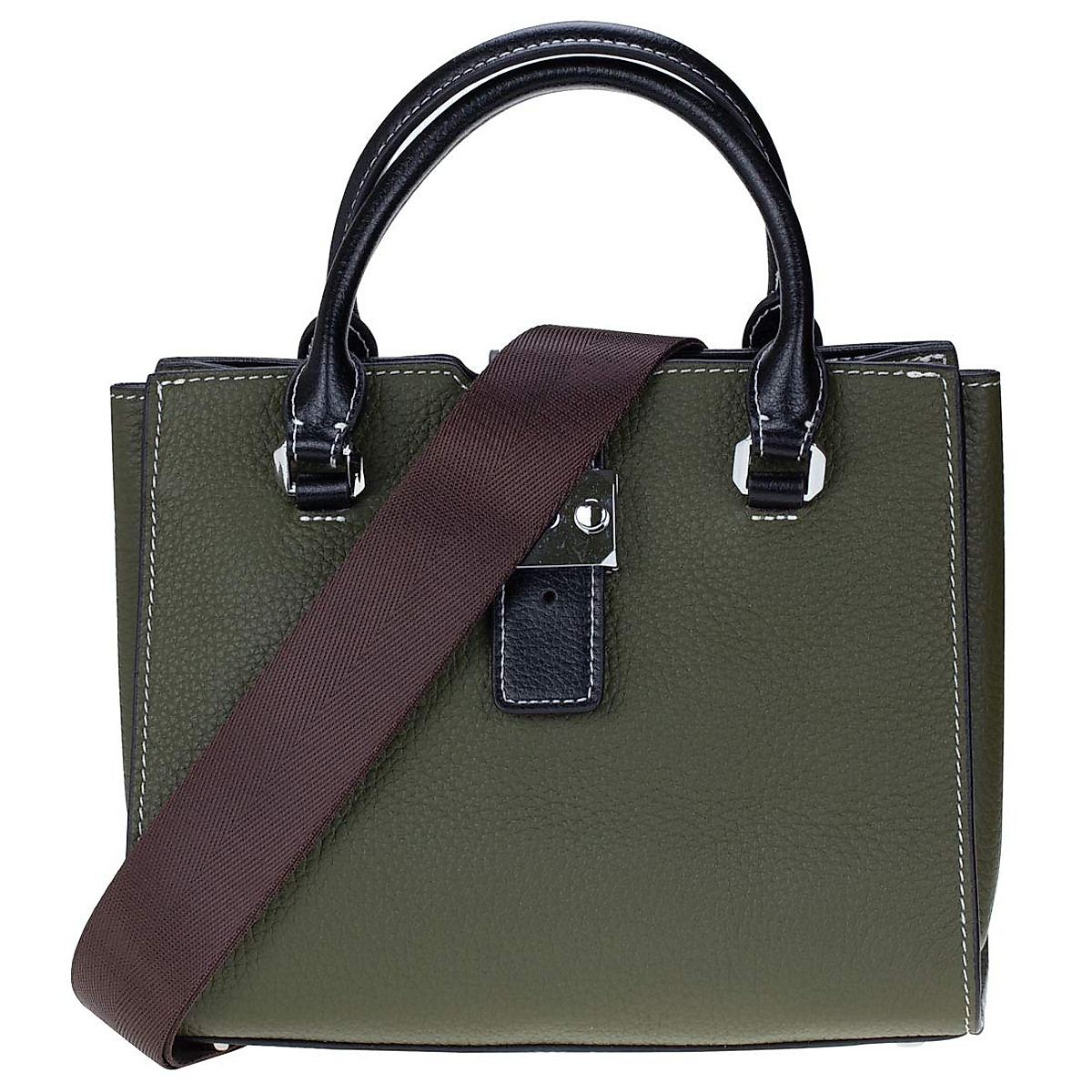 Allzedream Wide Purse Strap Replacement Crossbody Shoulder Bag Adjustable (Chocolate)