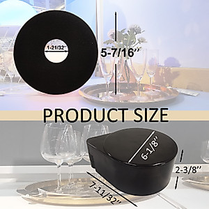 3-Tiers Margarita Salt Rimmer Set,Margarita Rim Sugar Set, Salt and Sugar Container for Bar, Bar Tools,Cocktail Accessories, Bartender Mountings