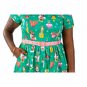 Loungefly Stitch Shoppe Disney Ornament Friends Dress, Size Small