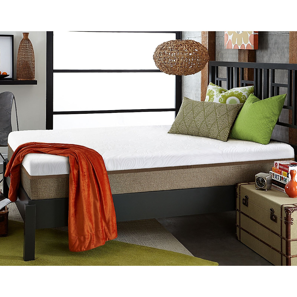 Live and Sleep Ultra 10 Inch Gel Memory Foam Mattress in A Box - Medium Balanced, Cool Bed in A Box, Certipur Certified - Advanced Body Support - Full Size