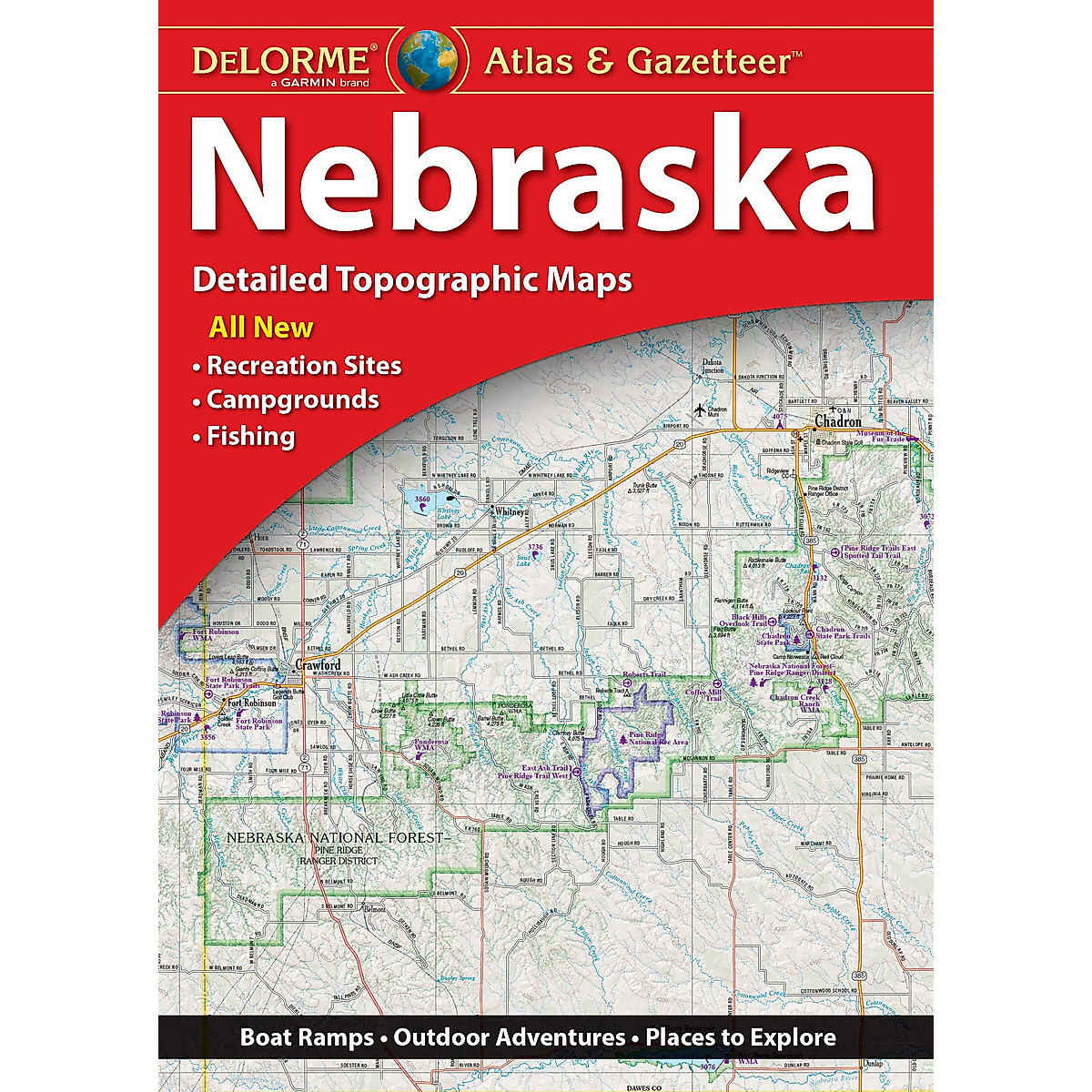 Delorme Atlas & Gazetteer: Nebraska