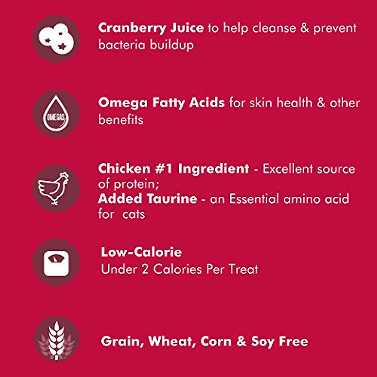 Get Naked Urinary Health Crunchy Treats For Cats, Cranberries, (1 Pouch), 2.5 Oz