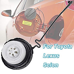 Gas Cap, Fuel Tank Gas Filler Cap for Toyota Corolla Camry 4Runner Avalon Highlander FJ Land Cruiser Matrix Rav4 Sequoia Sienna Tacoma Tundra Yaris ES GS IS GX LX RX 77300-06040