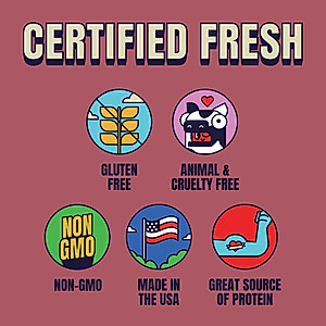 Louisville Vegan Jerky - Maple Bacon Vegan Meat - Lip-Smacking Vegan-Friendly & Vegetarian Jerky - Non-GMO Soy Protein, Gluten-Free High Protein Vegan Snacks