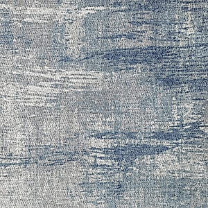 RUGGABLE Impasto Washable Rug - Perfect Modern Area Rug for Living Room Bedroom Kitchen - Pet & Child Friendly - Stain & Water Resistant - Slate Blue 9'x12' (Standard Pad)