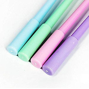 WIN-MARKET Animal Cute Owl Gel Ink Pen Cute Kawaii Black Writing Pens Ballpoint Black Ink Gel Pen Party Gift Gel Ink Pens Funny School Stationery Office Supplies(6PCS)