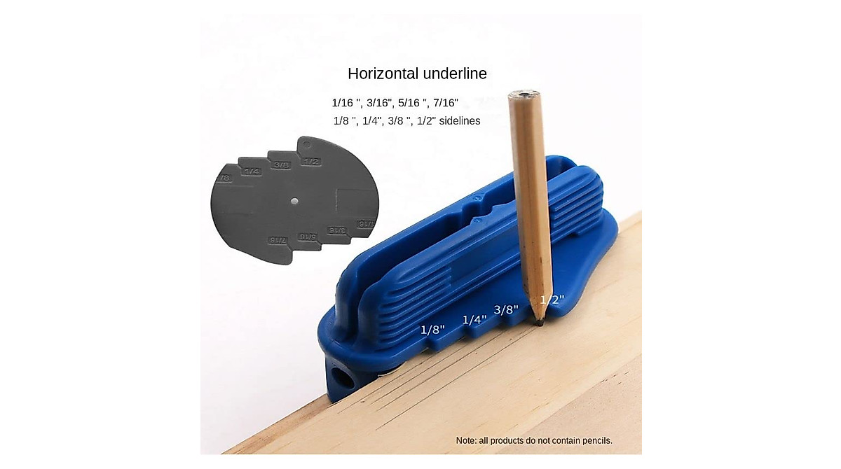 CLAHJQX 2Pcs Center Scriber Line Scriber Woodworking Marking Offset ...