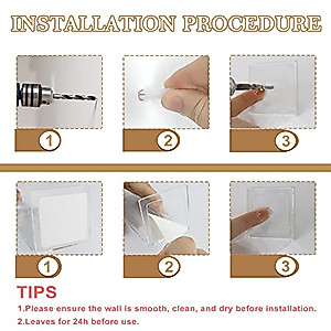 KEVTVEK 5 Pack Wall Mount Hat Racks for Baseball Caps, Strong Adhesive Hat Hooks Cap Holder, Easy Installation Acrylic Hat Storage Organizer, Multipurpose Hat Hangers for Wall, Closet, Door, Bedroom