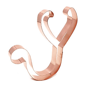 Small 5 1/2 Inch Tall Doctor's Stethoscope Cookie Cutter by The Fussy Pup