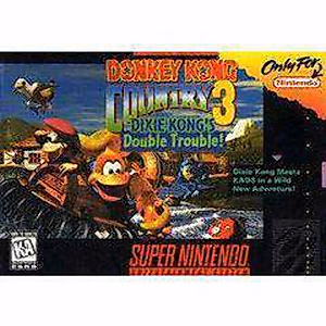 Donkey Kong Country 3: Dixie Kong's Double Trouble - Nintendo Super NES