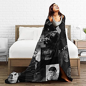 MEROHORO Evan Peters Collage Blanket (3 Sizes), Warm, Lightweight & Cozy, Super Soft & Comfy Flannel Blanket, Fleece Blanket, Microfiber Anti-Pilling Plush Blanket for Couch, Bed, Sofa, 60"x50"