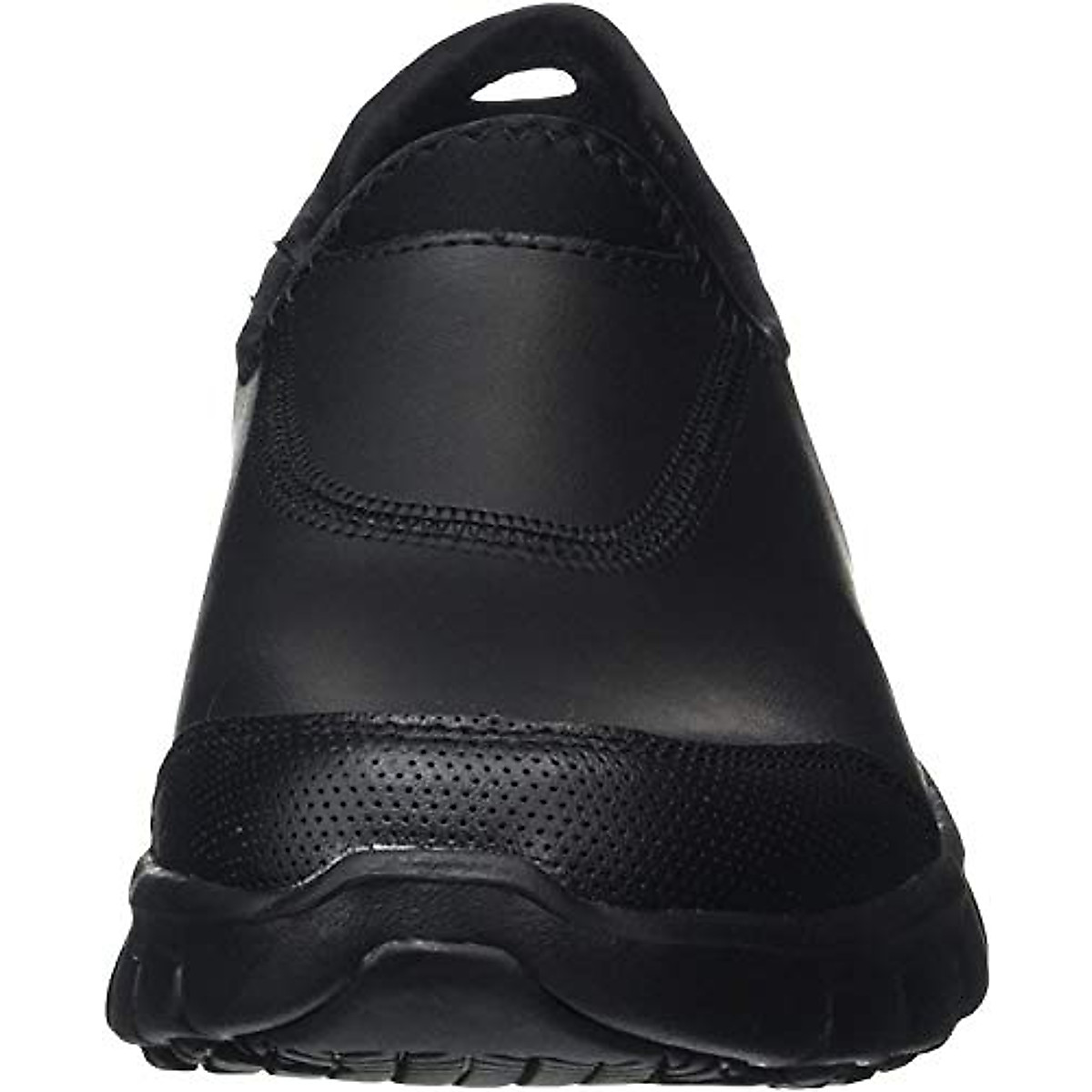 Skechers for Work Women's Sure Track Slip Resistant Shoe, Black, 9.5 M US