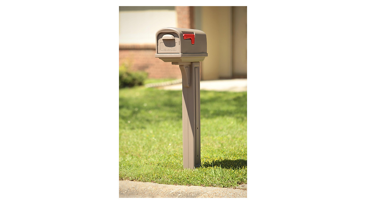 Architectural Mailboxes Mocha Mailbox & Post Kit