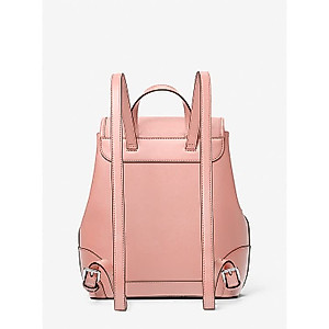 Michael Kors Harrison Medium Saffiano Leather Backpack (Pink)