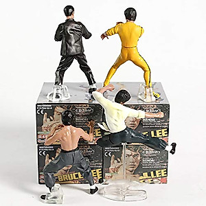 E FLY Bruce L Action Figures Collection Toys for 4pcs