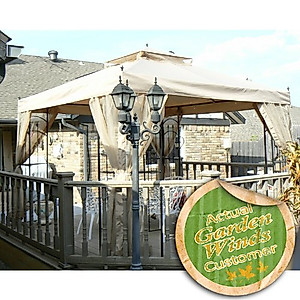 Garden Winds Athena Gazebo Replacement Canopy Top Cover
