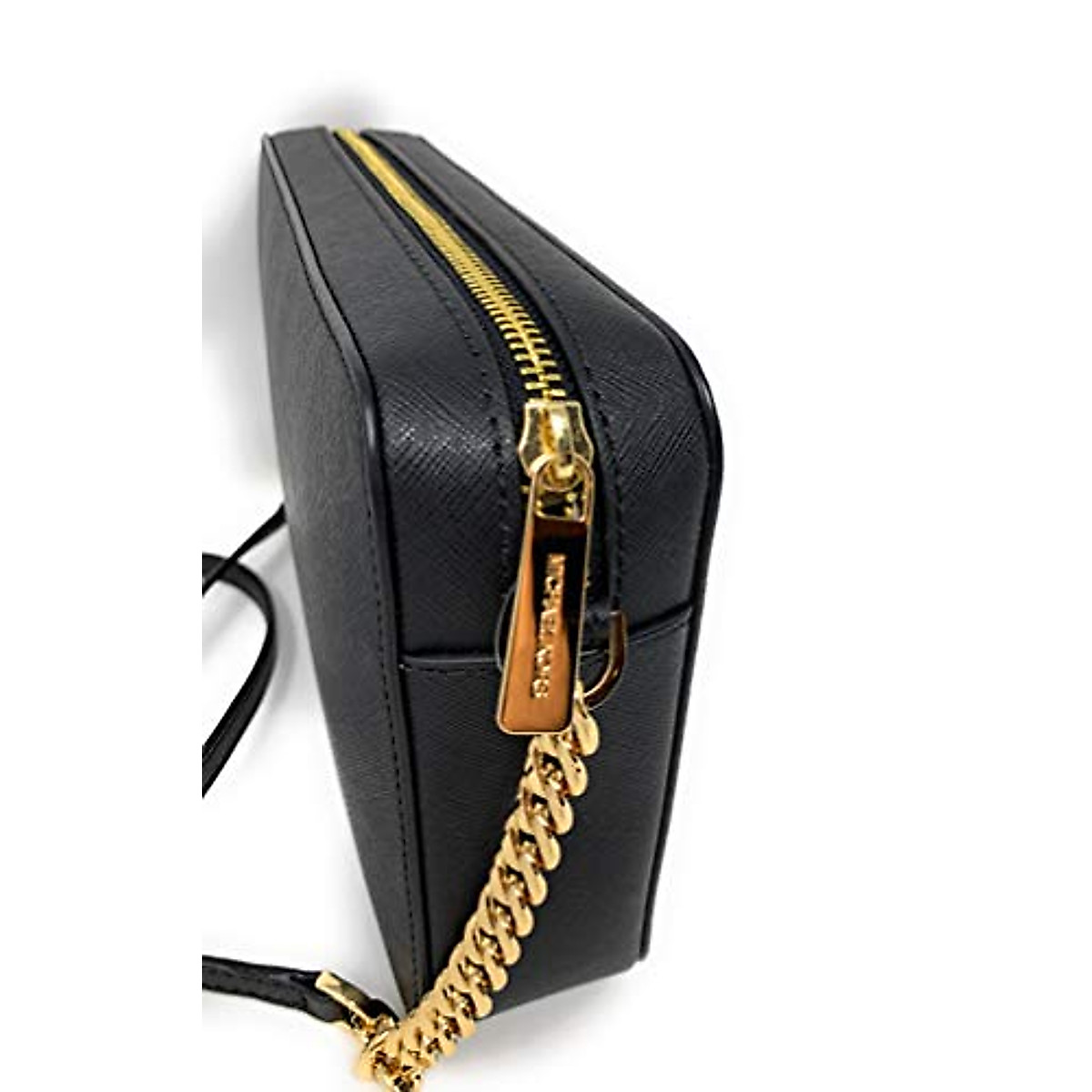 Michael Kors Jet Set Large East West Crossbody Black Saffiano