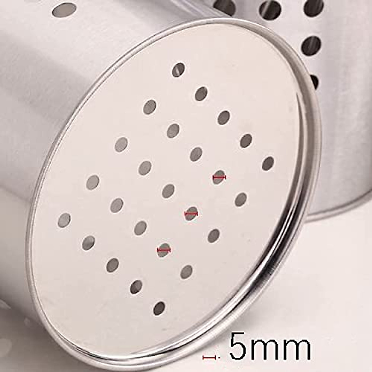 ceramic Utensil Caddy Creative Stainless Steel Cutlery Holder ，Drainer Rack Chopsticks Tube Kitchen Storage Box， Spoon Fork Cutlery Shelf Organizer Pen Holder chopstick holder (Size : Medium)