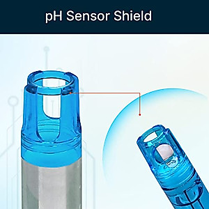 APERA INSTRUMENTS 201DJ-C Double-Junction pH Electrode, BNC Connector, 3 Ft Cable, PC Body