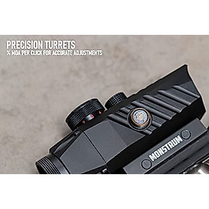 Monstrum P330-B Marksman 3X Prism Scope | Circle Dot Reticle