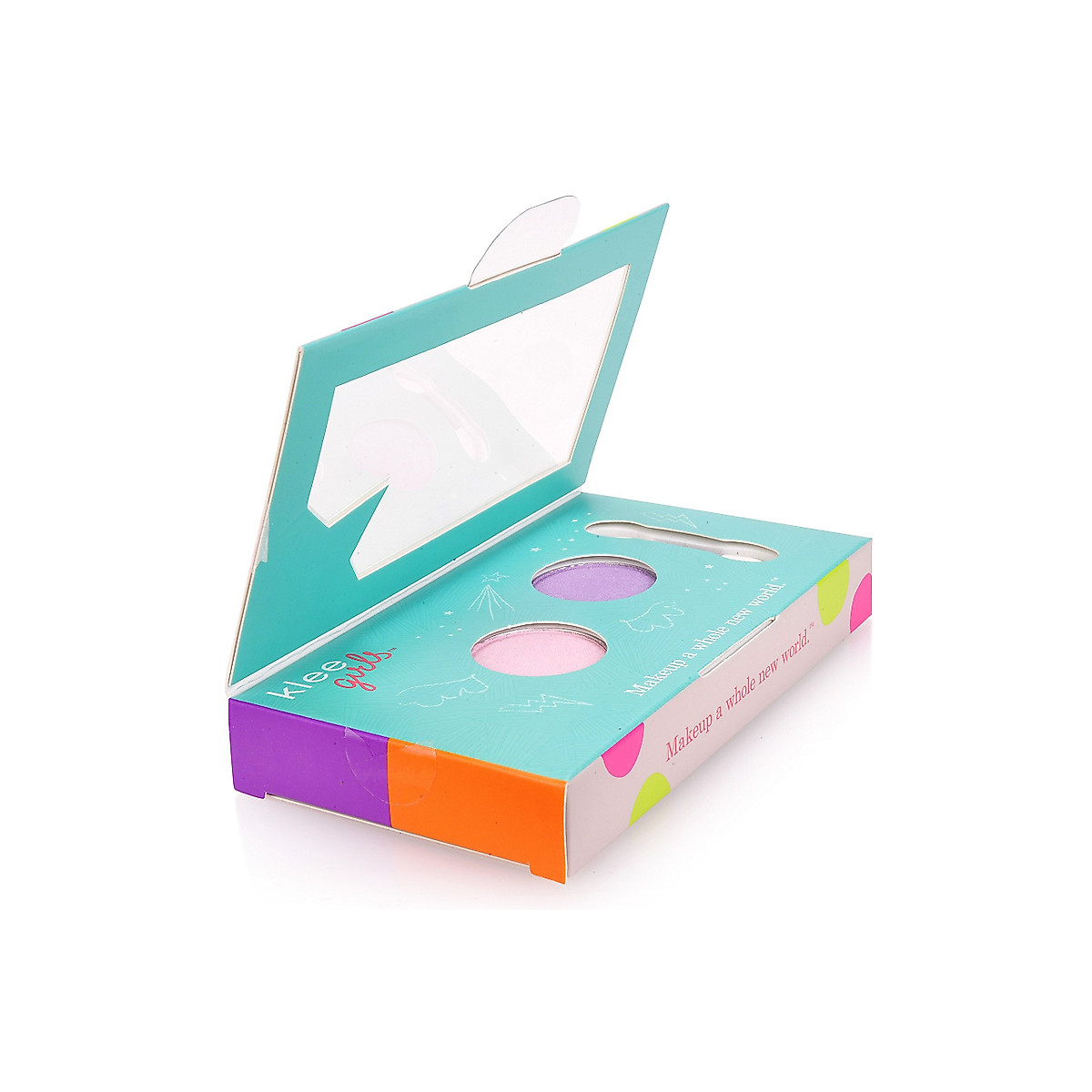 Luna Star Naturals Klee Girls Eyeshadow Duo, Sugar Hill Bloom Sierra/Amble Purple/Pink, 1.3 Ounce,Powder