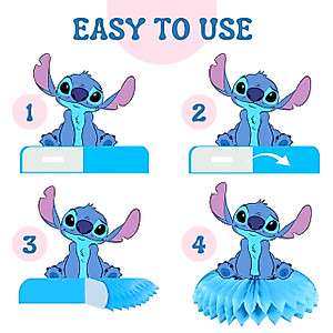 9PCS Cartoon Honeycomb Centerpieces For Decorations 3D Cartoon Centerpieces For Tables Decorations Cartoon 3D Centerpieces For Birthday Party Decorations