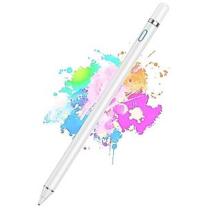 Stylus Pens for Touch Screens, Active Stylus with Fine Point Tip, High Sensitivity Stylus, Compatible with iPad/iPhone/Android/Tablets and Other Capacitive Touch Screens Devices