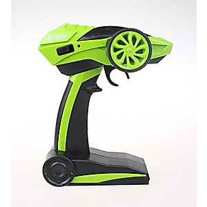 Click N' Play Remote Control Car 4WD Off Road Rock Crawler Vehicle 2.4 GHz, Green