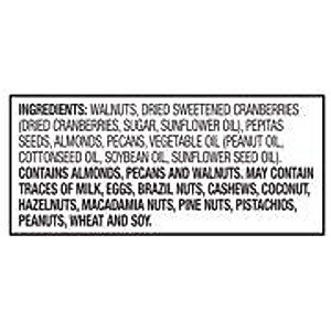 Great Value Omega-3 Trail Mix, 1.75 oz, 8 Count (Pack of 2)