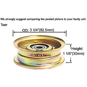 q&p Outdoor Power Idler Pulley Replace LTX1042 LT2000 LTX 1045 1046 756-0981A 756-04224
