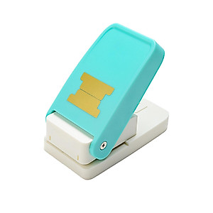 Gazechimp Loose Leaf Separator Label Punch Tab Punch Self Made Index Label Hole Punch Folder Punch Paper Craft for Card Making Projects Office Notepad