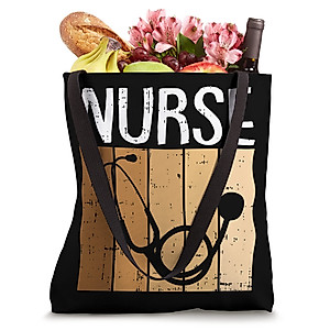 Nurse Stethoscope Black History Month BLM Melanin RN Nursing Tote Bag