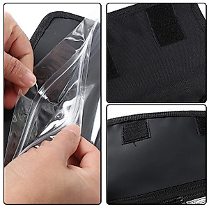 BESPORTBLE Fishing Bait Bag Fishing Bag Fishing Lures Organizer Portable Bait Organizer Fishing Tackle Bag Portable Fishing Pouch Transparent Tackle Foldable Soft Bait PVC Seal