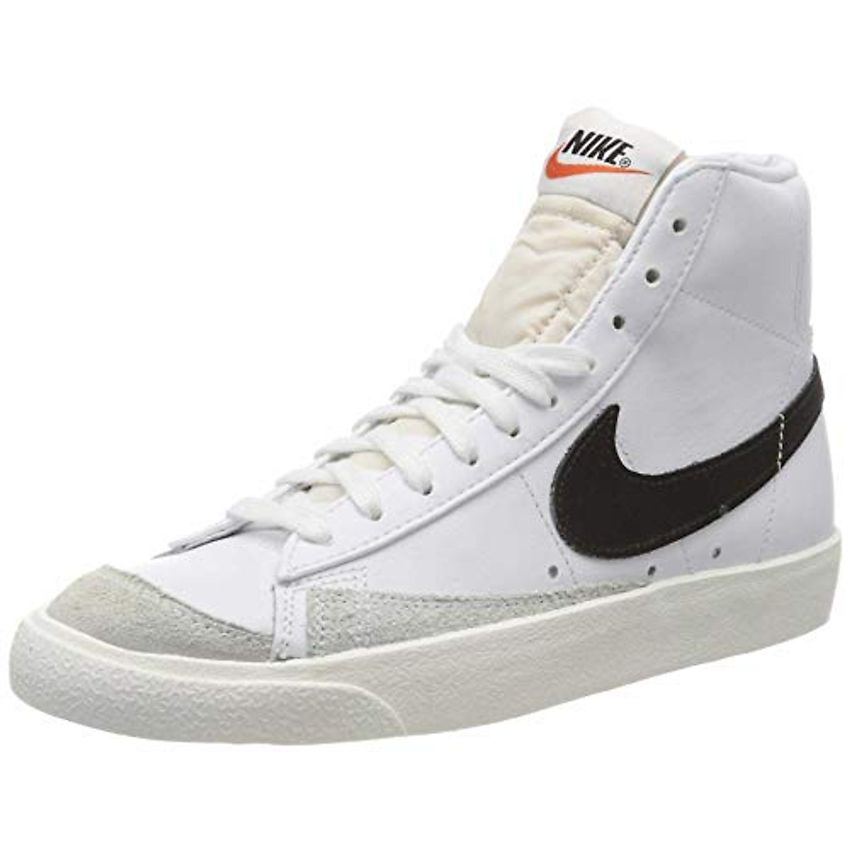 Nike Men's Blazer Mid '77 VNTG Mantra Orange, White/Mantra Orange/Sail, 10.5