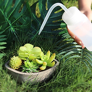 ULAB Scientific Safety Wash Bottle Set, Narrow-Mouth and Wide-Mouth, Vol.250ml 500ml, Pack of 4, UWB1008