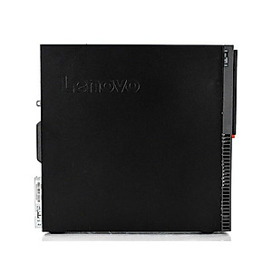Lenovo ThinkCentre M800 SFF Desktop Computer PC, Intel Core i5 6500 3.2GHz, 16GB DDR4 256GB SSD 2TB HDD, Built-in WiFi BT,DVD-RW,Wireless Keyboard Mouse,Windows 10 Pro (Renewed)