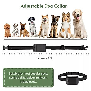 HEXIEDEN Electric Dog Fence,In-ground/Aboveground Pet Containment System,with 984 Feet Wire and 1 Waterproof Collar,Covers up to 1.2 Acre,for 1 2 3 Dogs,for3dogs