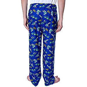 Disney Men's Toy Story Buzz Lightyear and Aliens to Infinity and Beyond! Sleepwear Lounge Pajama Pants (2X-Large)