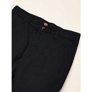 Dickies boys Flexwaist Slim Stretch pants, Dark Navy, 10 US