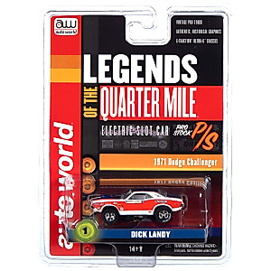 Auto World Xtraction R32 1971 Dodge Challenger Dick Landy HO Scale Slot Car